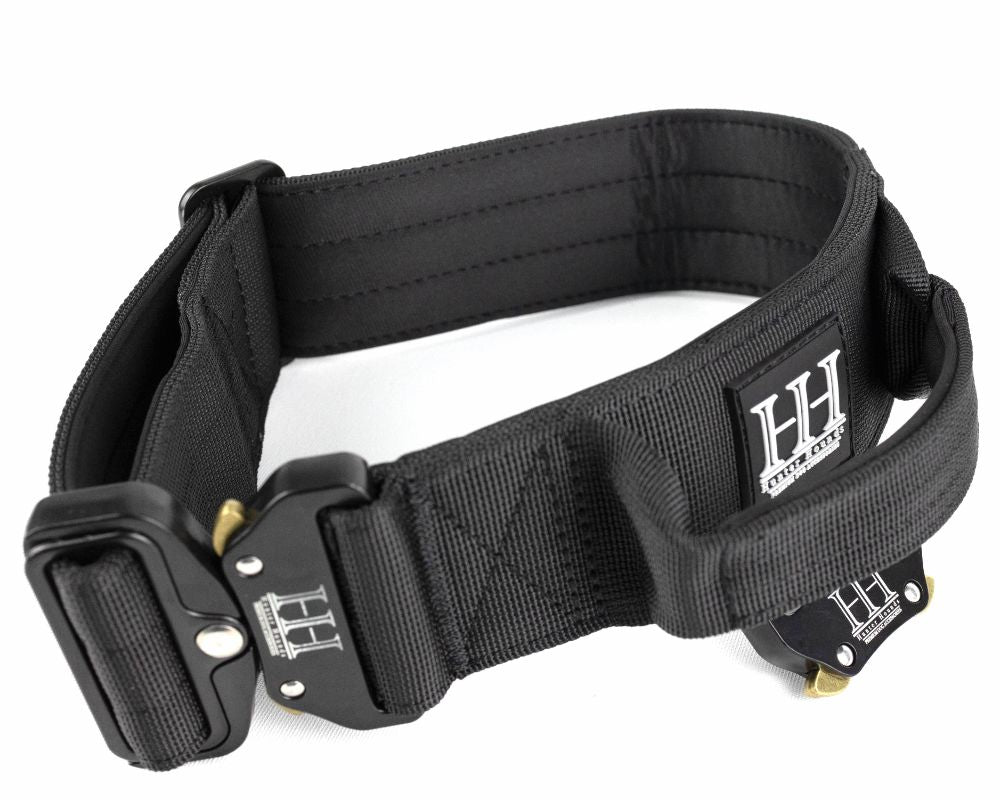 Black Tactical Collar – Hunter Hounds