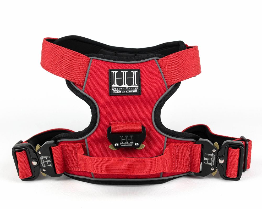 Red Utility Harness – Hunter Hounds